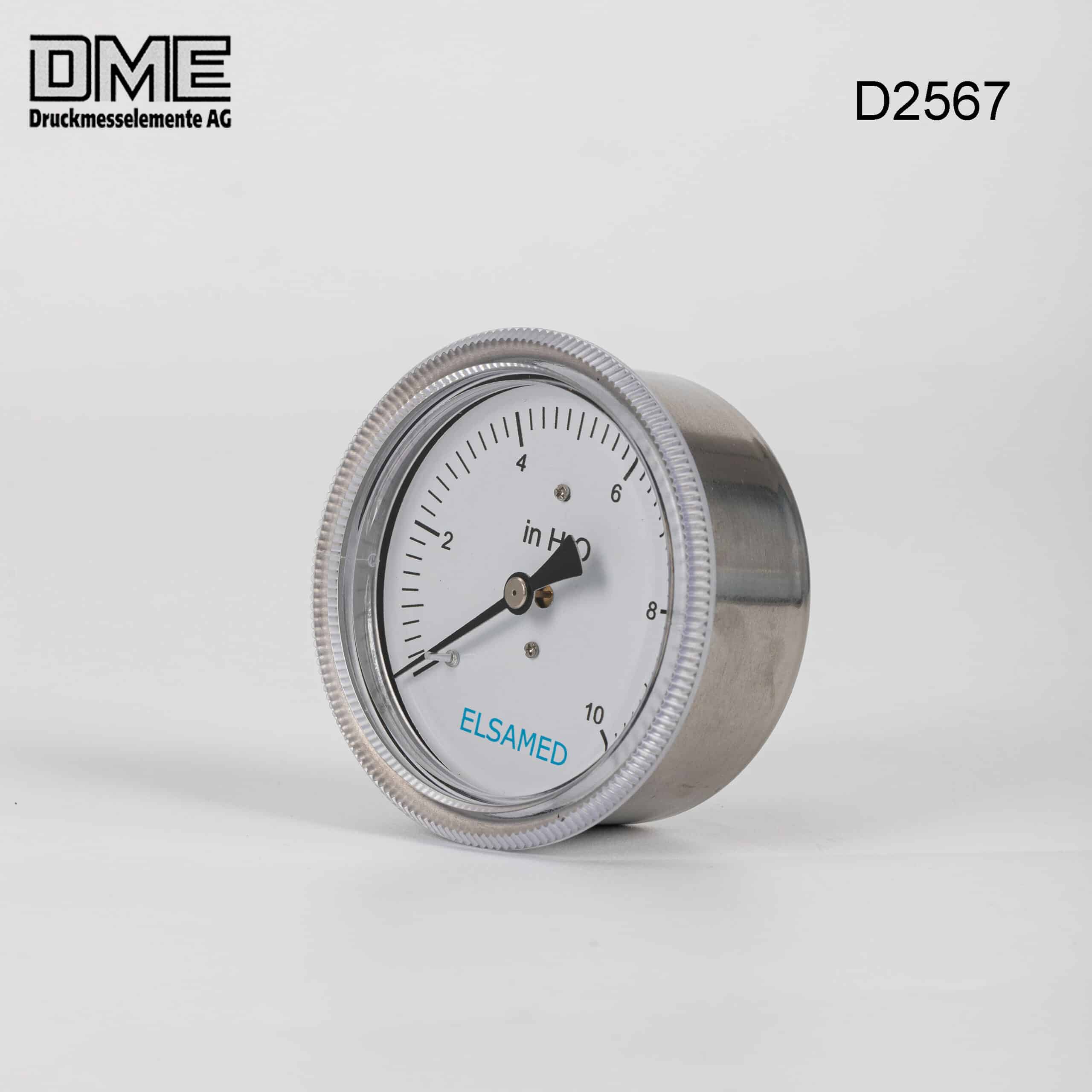 2.5″ Metallic Diaphragm Type Pressure Gauge2.5" Metallic Diaphragm Type ...
