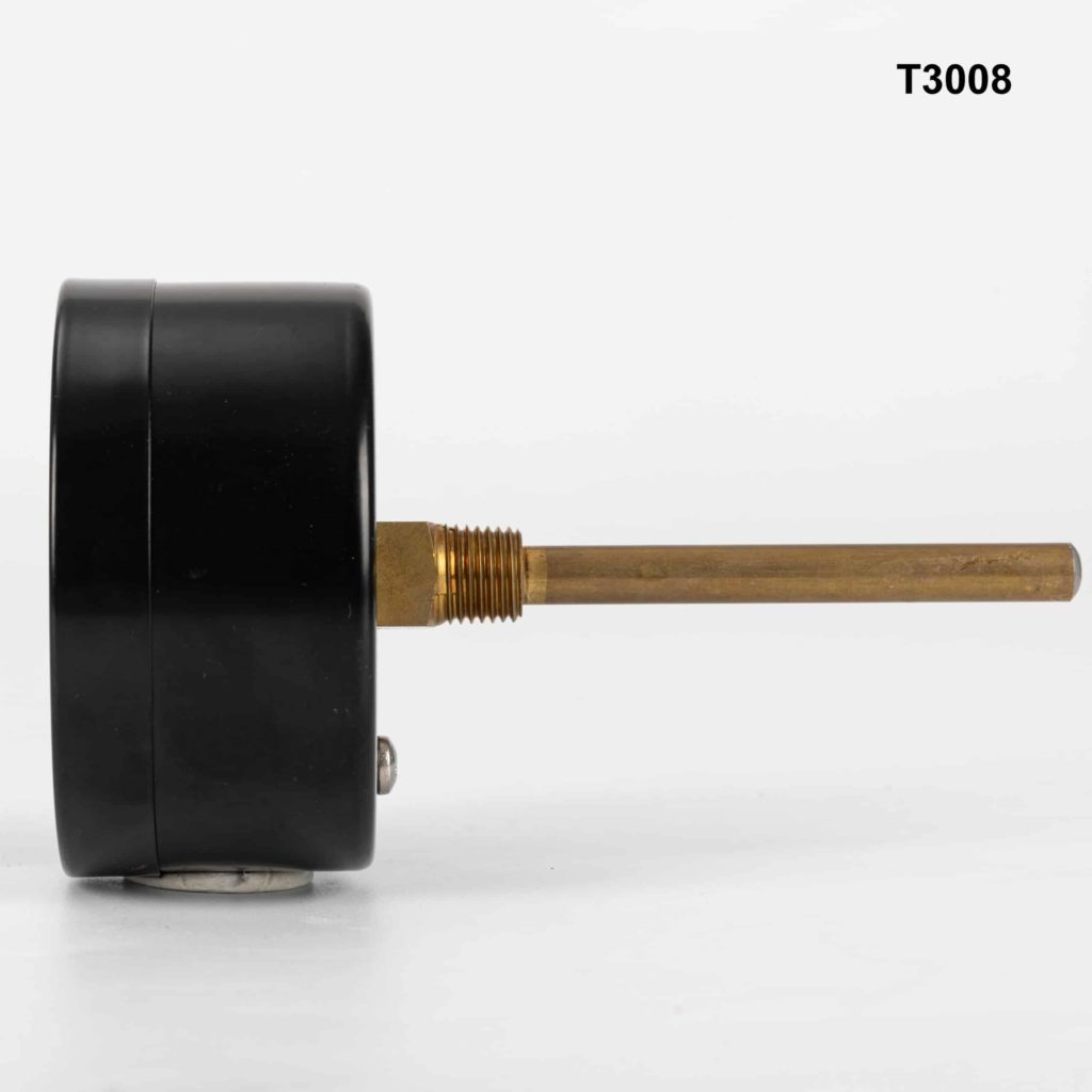 3″ Steam Boiler Tridicator Thermometer Pressure Gauge3" Steam Boiler ...