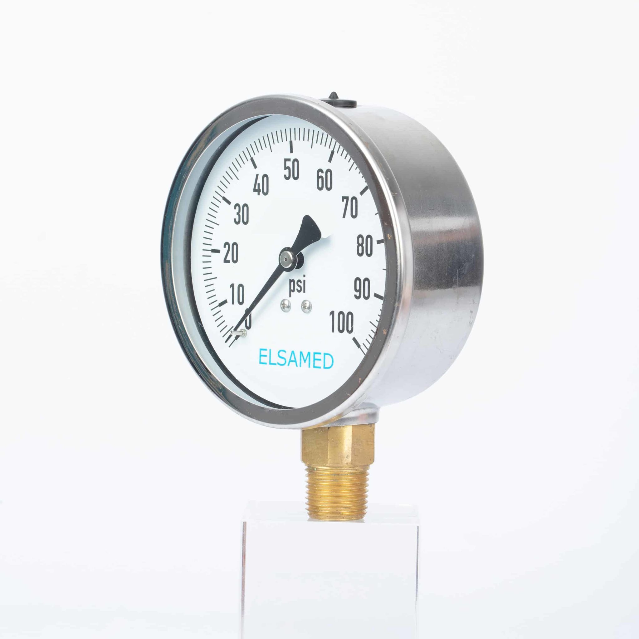 4″ Liquid/oil Filled Vacuum Gauge4" Liquid/oil Filled Vacuum Gauge ...