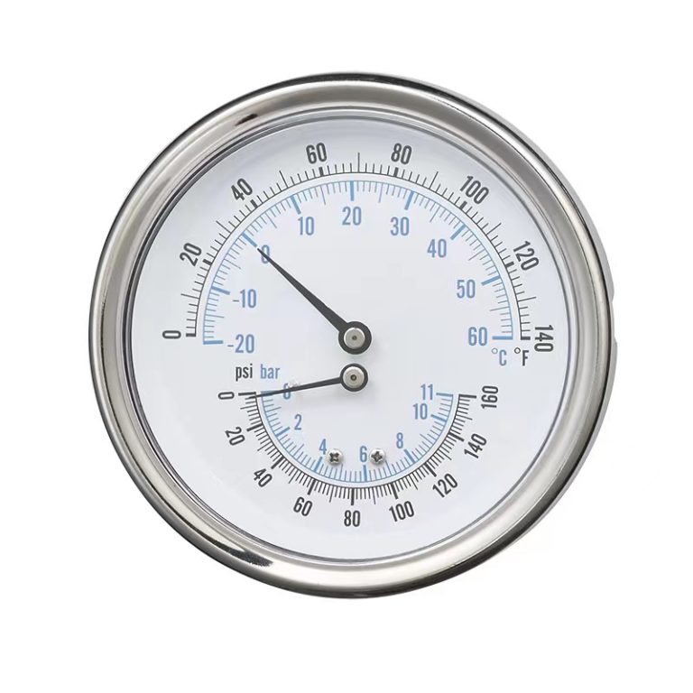 4″ Pressure/Temperature Industrial Gauge4" Pressure/Temperature ...